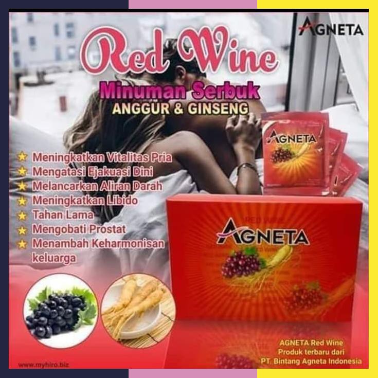 Jual Agneta Red Wine 1 Dus Isi 20 Sachet | Shopee Indonesia
