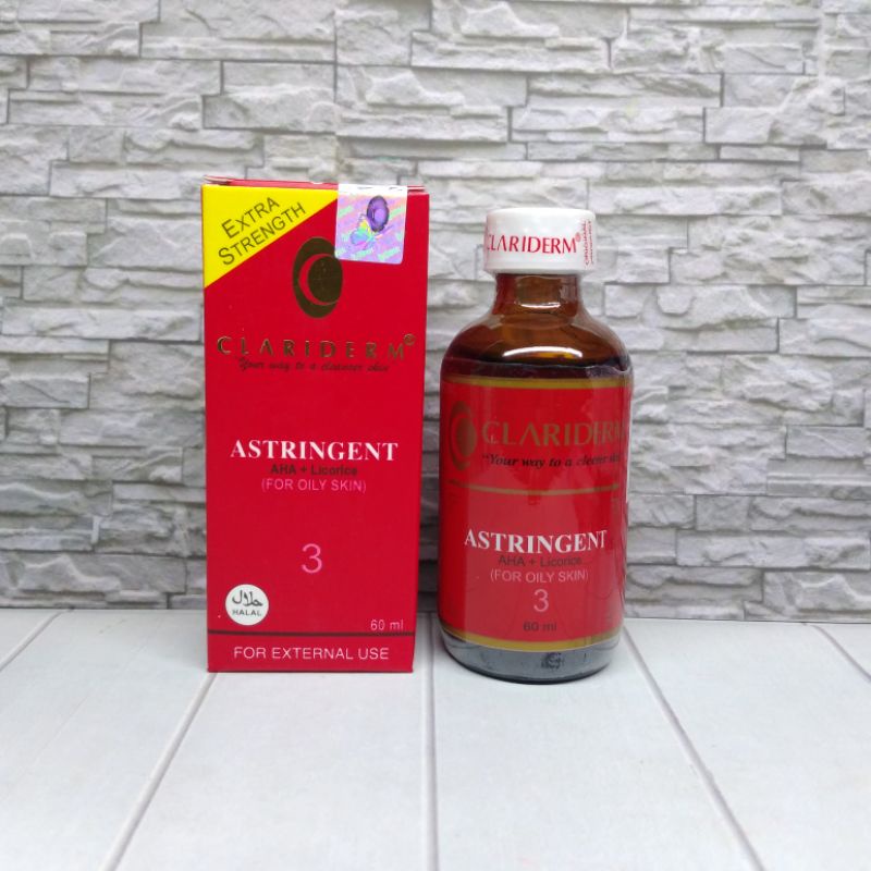 Jual TONER CLARIDERM 100%ORIGINAL 60ML | Shopee Indonesia