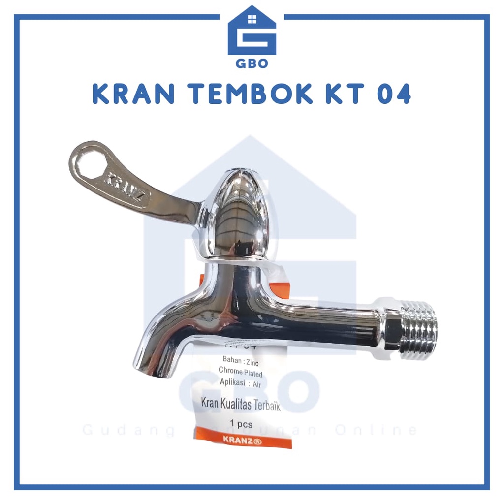 Jual KRANZ KERAN AIR KT 04 / KRAN AIR / KRAN TEMBOK / MERK KERAN ...