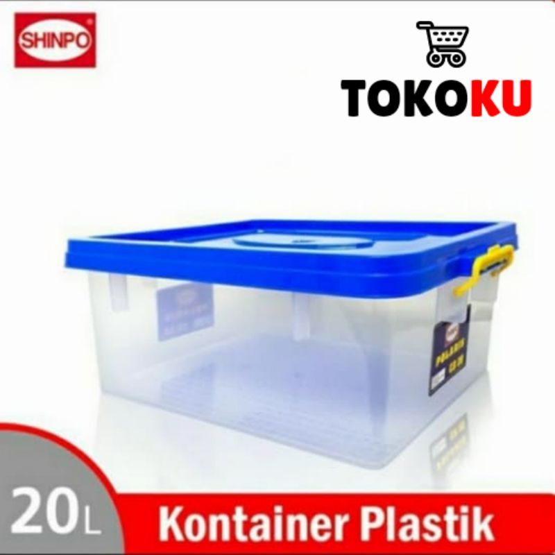 Jual CONTAINER BOX POLARIS 20 LITER SHINPO CB 20 SIP 125 CB20 KOTAK ...