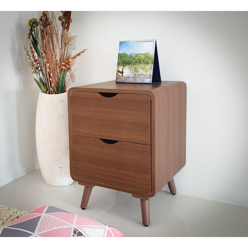 Jual Nakas / 2-Drawer Kaki Tinggi | Shopee Indonesia