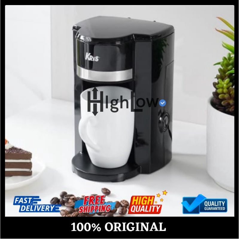 Jual Kris Coffee maker 125 ml hitam | Shopee Indonesia