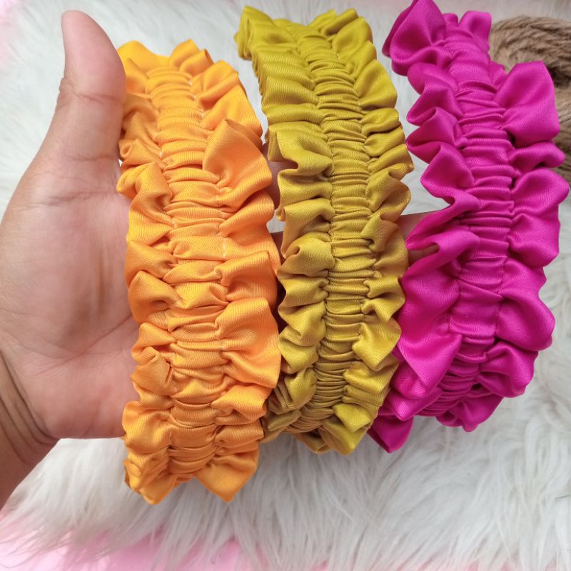 Jual BANDO NAGITA SLAVINA BANDO VIRAL BANDO RUFFLE KOREA HEADBAND ...
