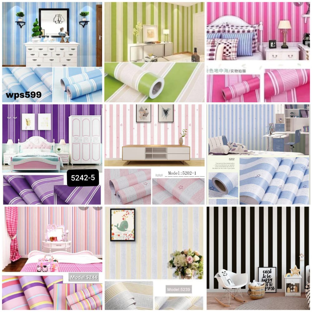 Jual Sticker Dinding Walpaper Stiker Ruang Tamu Walpeper Tembok Kamar Tidur 3d wallpaper tembok ...