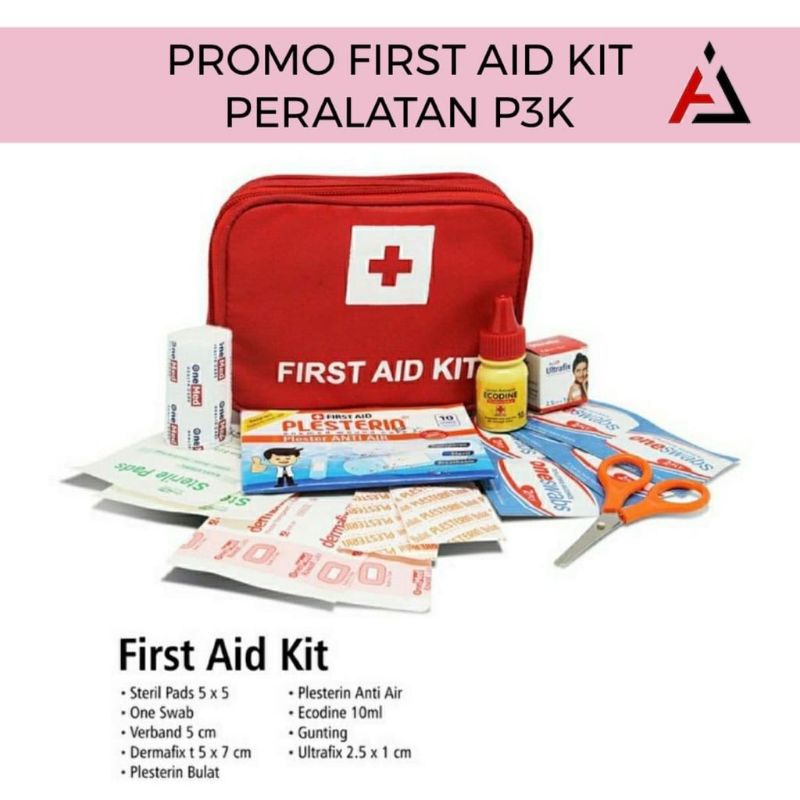 Jual Kotak P3K Onemed Komplit Model Tas / Fist Aid Kit Onemed | Shopee ...