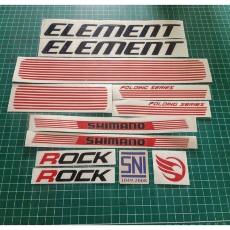 Jual Cutting sticker sepeda element rock Sesuai gambar | Shopee Indonesia