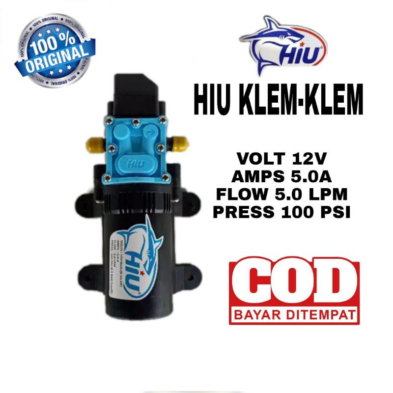 Jual POMPA AIR HIU POMPA DC 12V PENDORONG WATER HEATER SHOWER POMPA ...