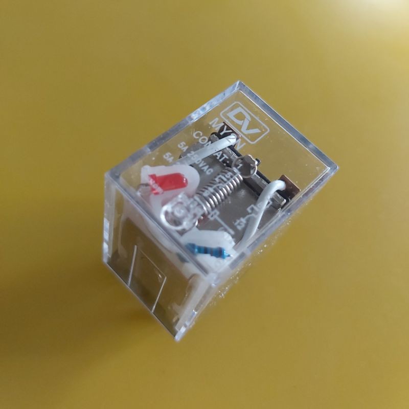 Jual Relay MY2 220VAC / 12VDC Relay My2n / socket MY 2 | Shopee Indonesia