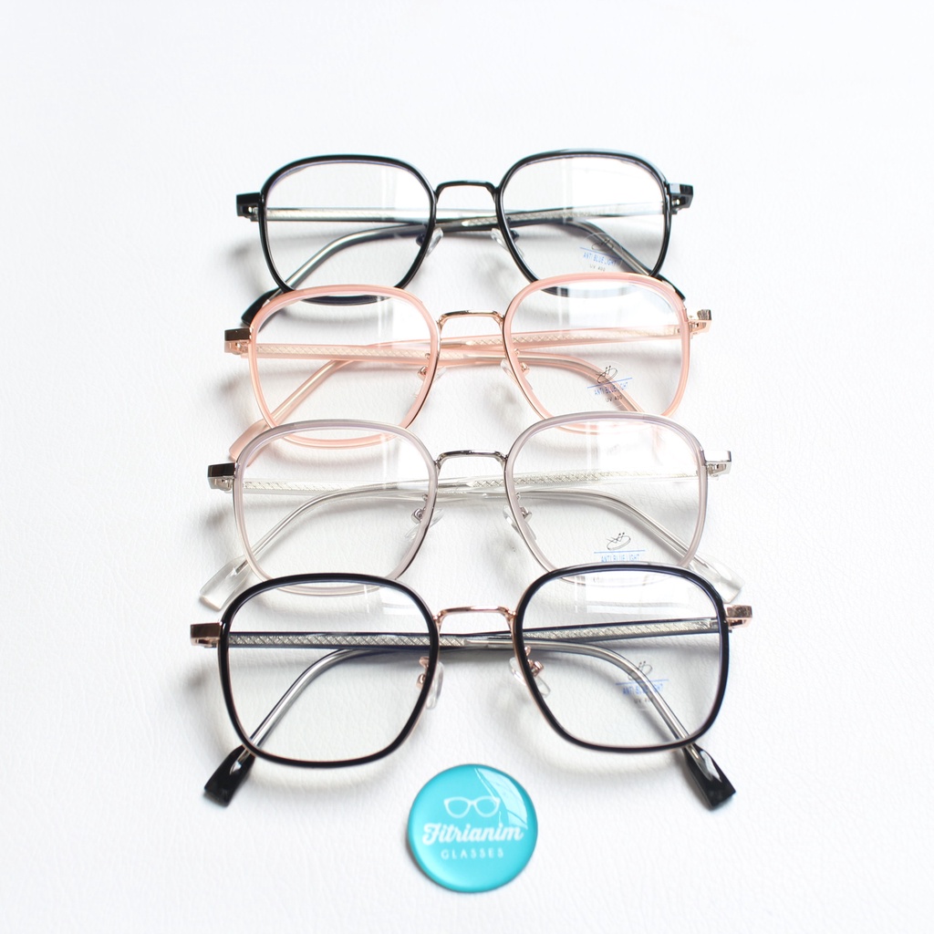 Jual Kacamata Minus Wanita Frame Tebal 3061 (Normal s/d -16.00) Lensa ...