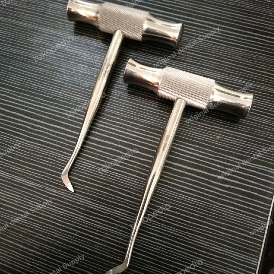 Jual Dental instrumen Cryer T Hammer Model Runcing Bein Elevator Kanan ...