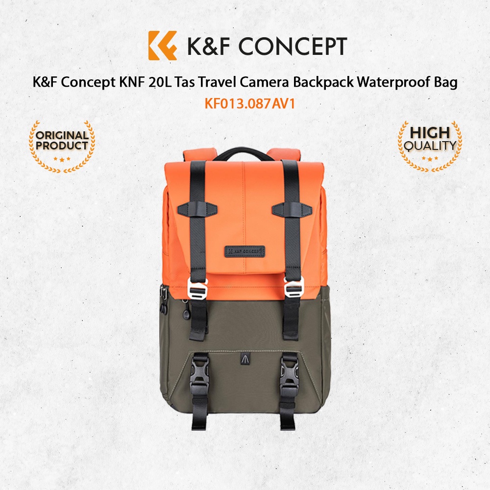 Jual K&F Concept KNF 20L Tas Travel Camera Backpack Waterproof Bag - Camera Bag - Tas Kamera ...