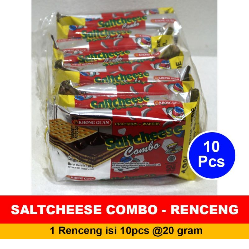 Jual SALTCHEESE COKLAT COMBO RENCENG 10 sachet@20gr KHONG GUAN | Shopee ...