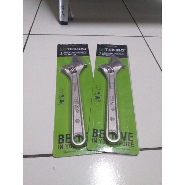 Jual Adjustable Wrench Tekiro | Shopee Indonesia