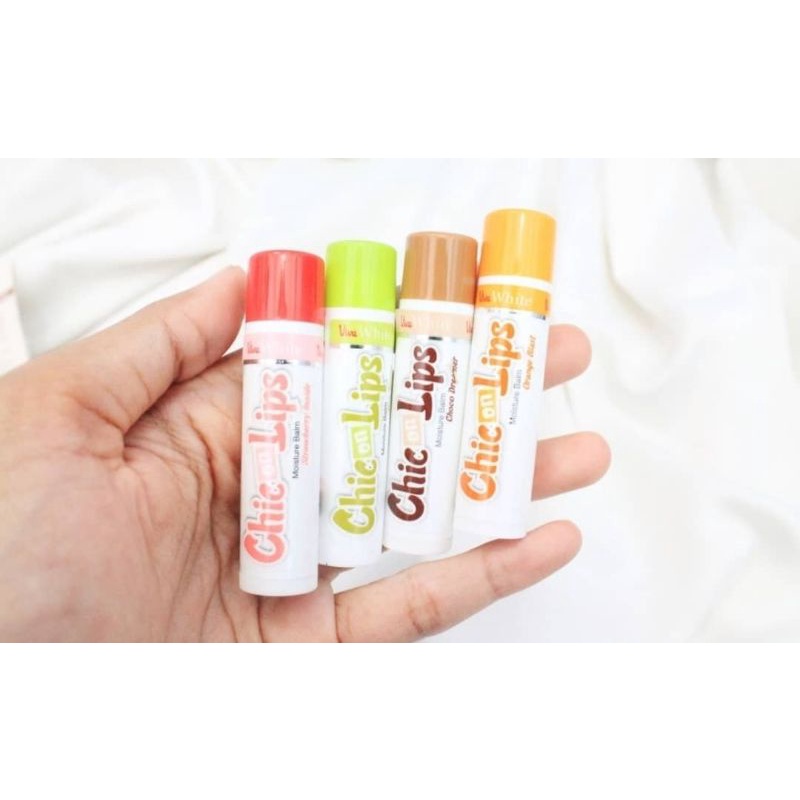 Jual VIVA White Chic On Lips Viva Lip Balm | Shopee Indonesia