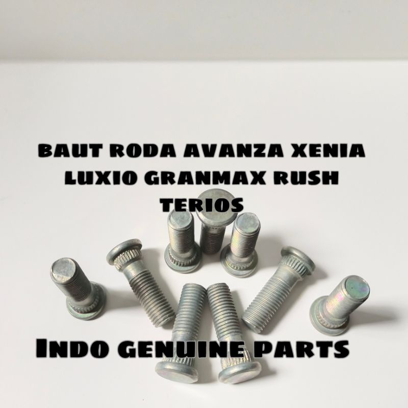 Jual Baut roda avanza xenia luxio granmax rush terios (baru) | Shopee ...