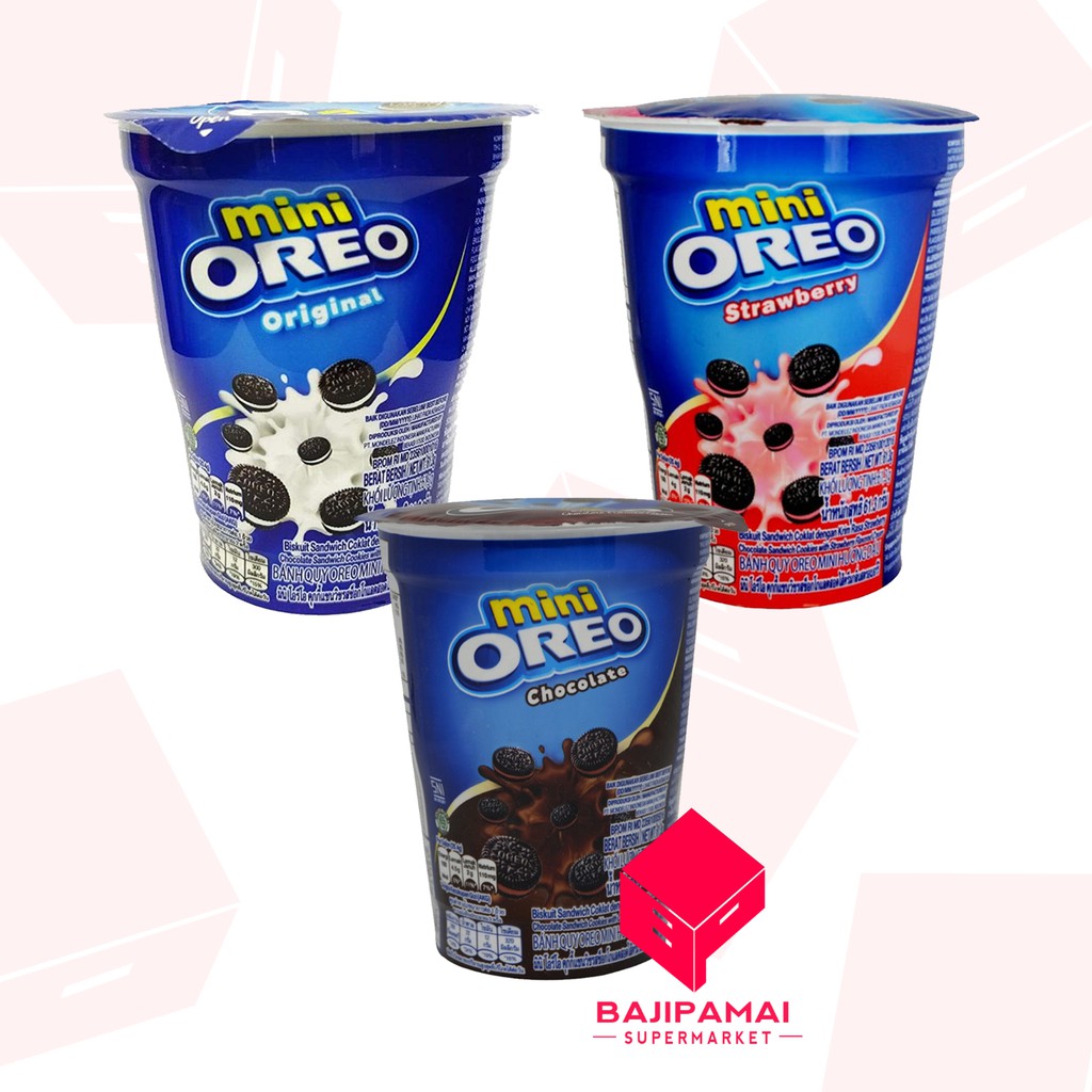 Jual OREO MINI ALL VARIANT 61,3 GR | Shopee Indonesia