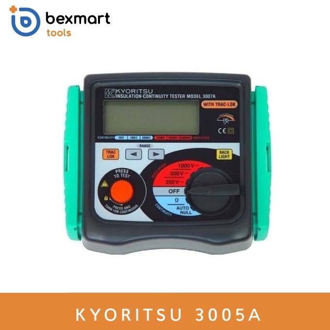 Jual KYORITSU 3005A Insulation Tester 1000V/Megger Isolasi 1000V ...