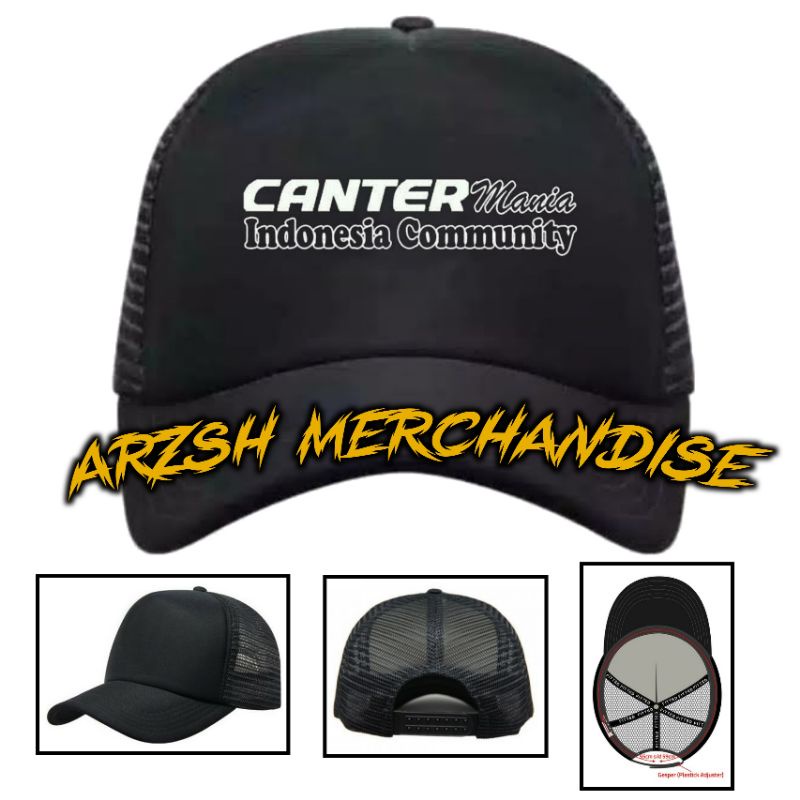 Jual Topi Canter Mania Community Indonesia - Topi Trucker Canter Mania ...