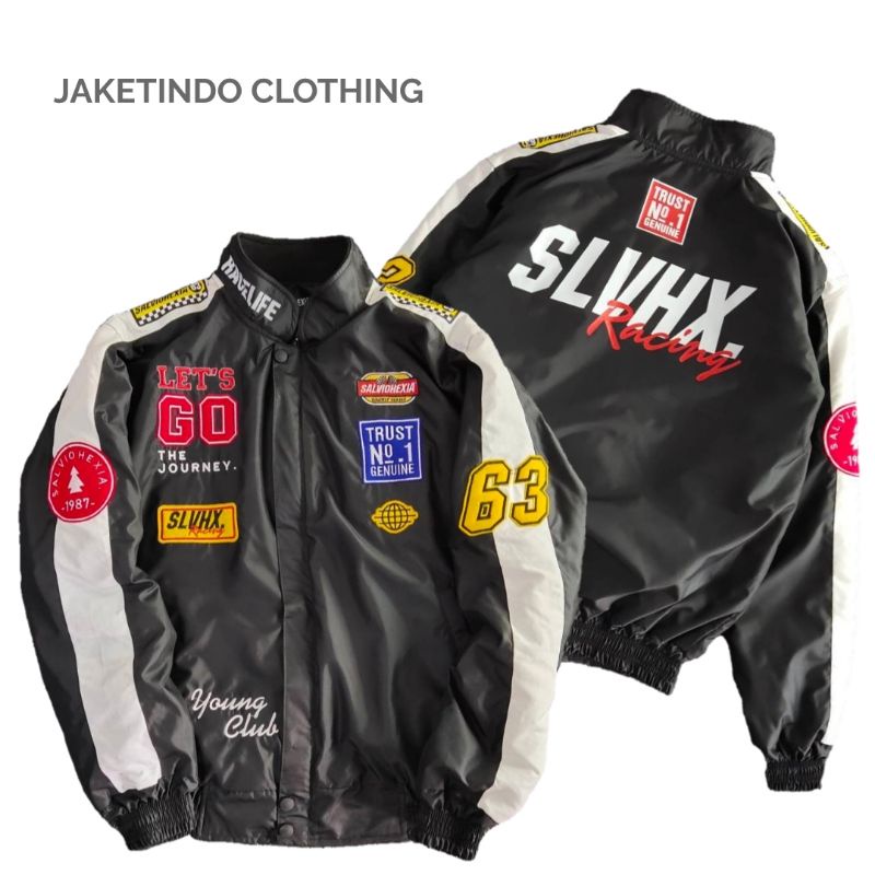 Jual NASCAR RACING JACKET VINTAGE LETS GO THE JOURNEY - Jaket Pria ...