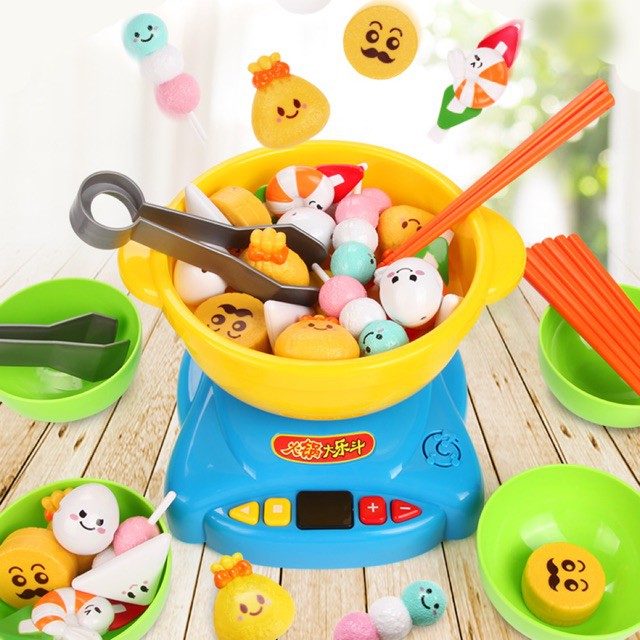Jual Mainan Anak Edukasi HOTPOT Fighting Masak Shabu Shabu Hotpot Dapur ...