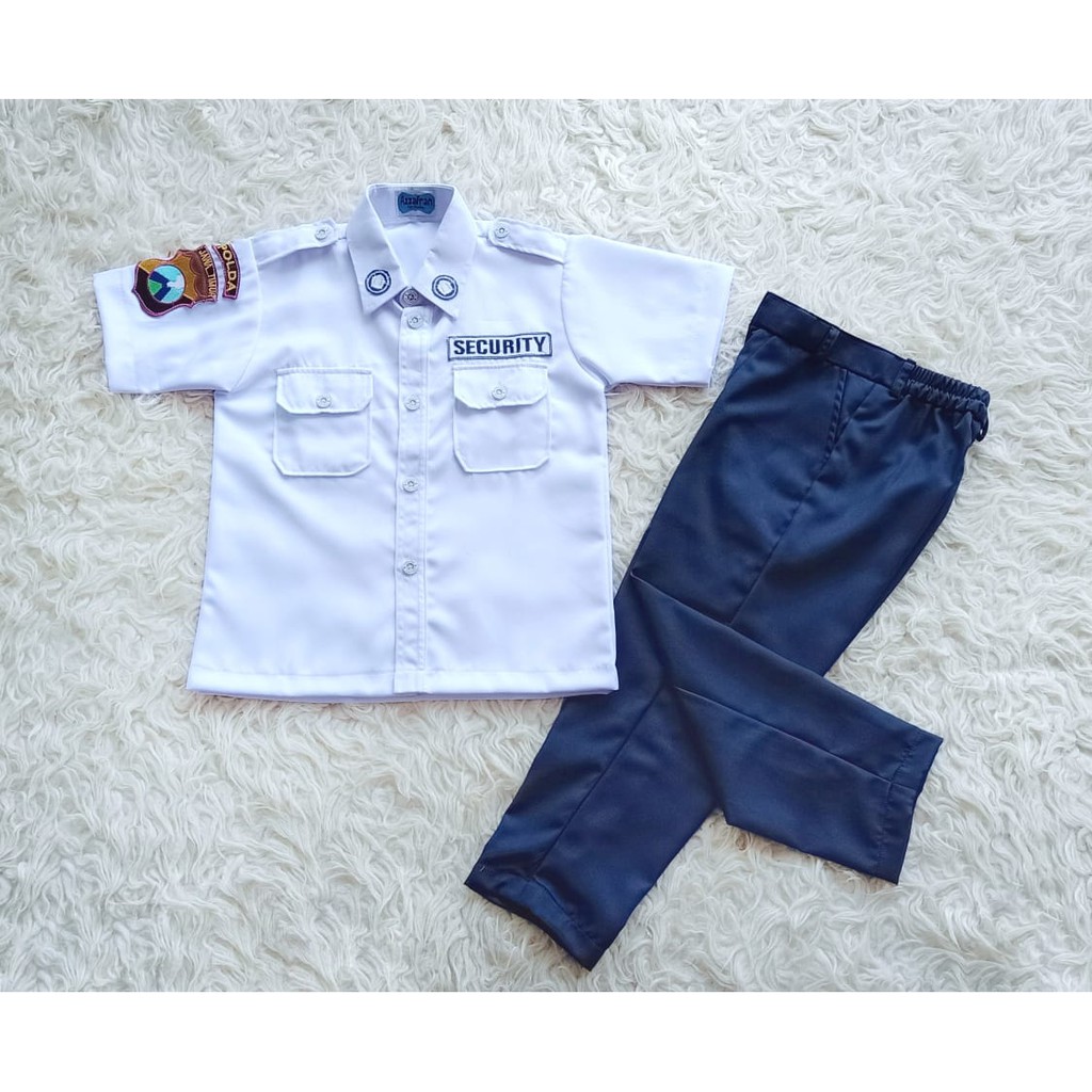 Jual SERAGAM UNIK SERAGAM SECURITY SATPAM MINI | Shopee Indonesia