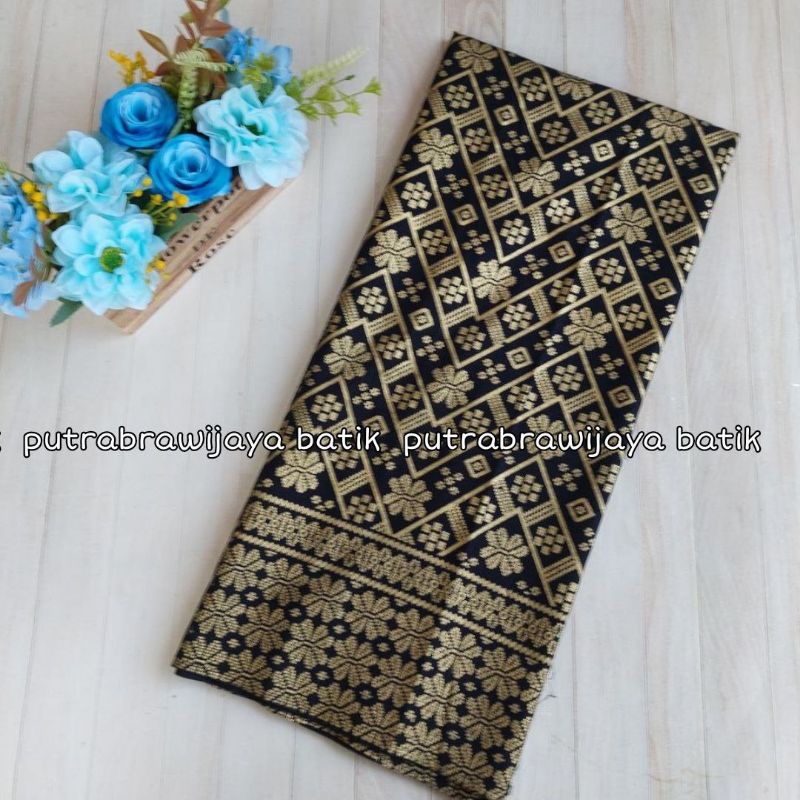 Jual kain batik print prada Emas katun Prima seragam bridesmaid ...