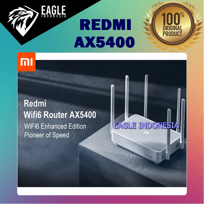 Jual RED-MI AX5400 Mesh Gaming Router WiFi 6 AX Gigabit Dual Band ...