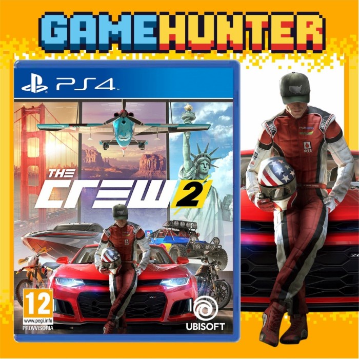 Jual Ps4 The Crew 2 Cd / Dvd / Kaset / Game / Games | Shopee Indonesia