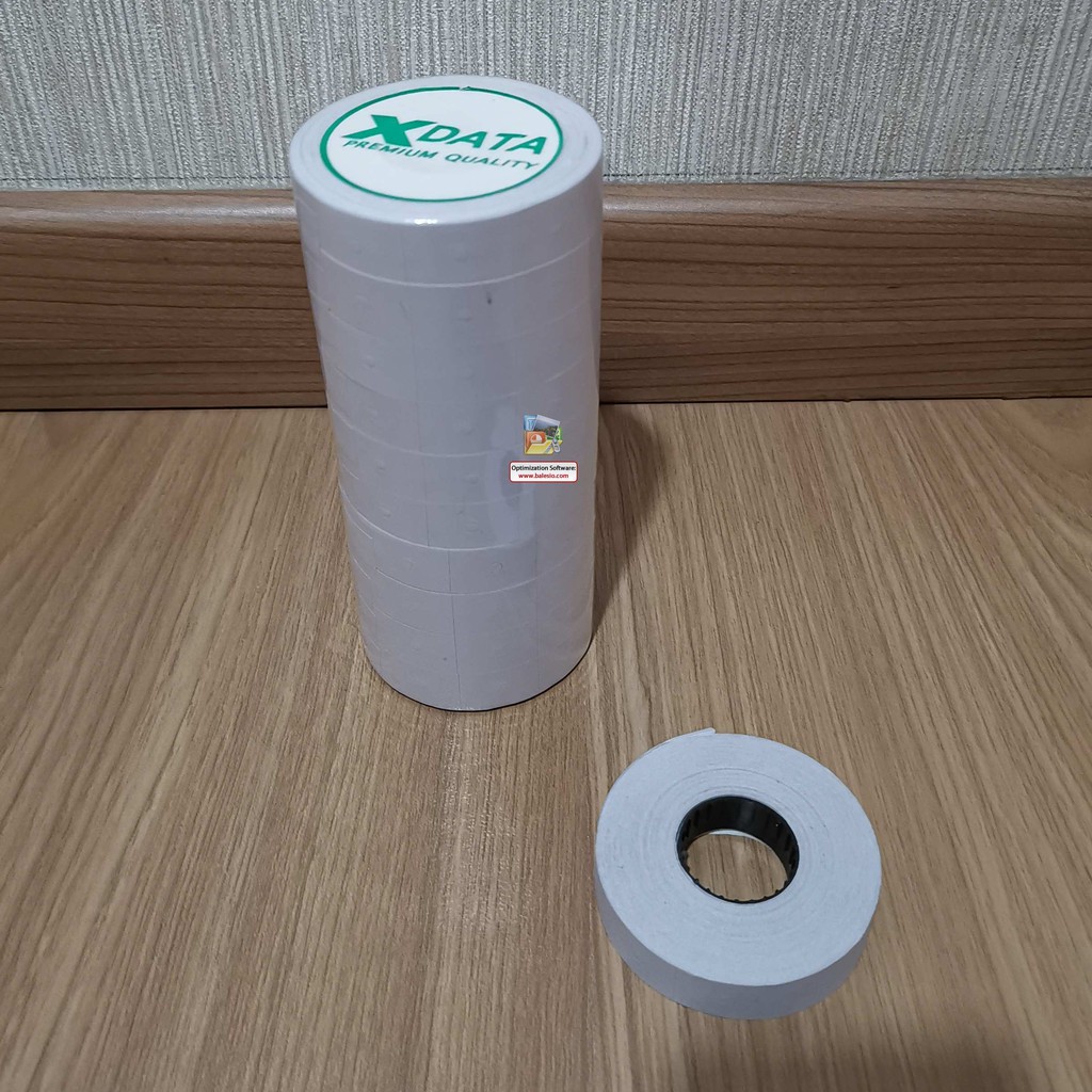Jual Kertas Label Harga 2 Line X DATA / Putih | Shopee Indonesia