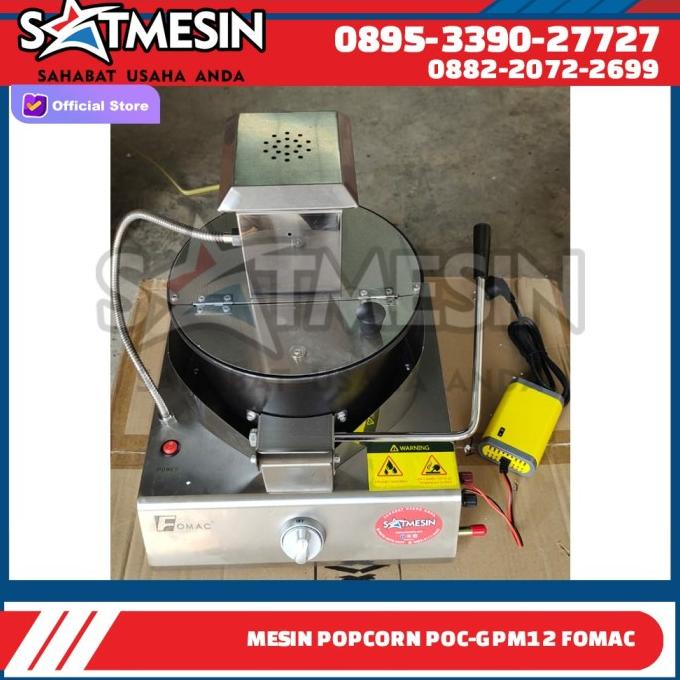 Jual termurah Mesin Popcorn POC-GPM12 FOMAC Popcorn Gas | Shopee Indonesia