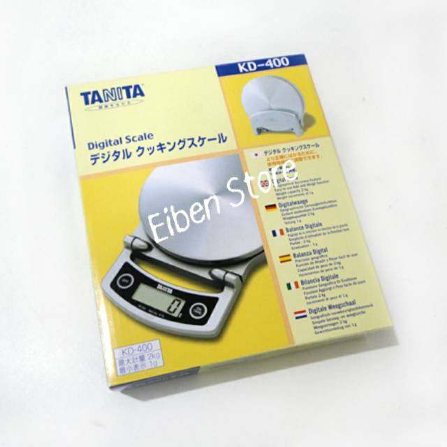 Jual Digital Scale Tanita 5kg / Timbangan Digital Tanita Kapasitas 5kg ( KD-400) | Shopee Indonesia