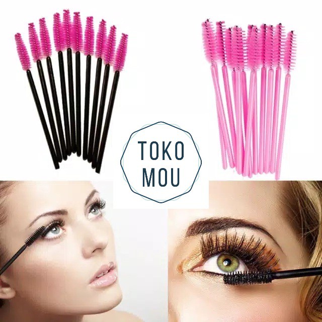 Jual Sisir Alis Sikat Maskara Kuas Bulumata Makeup Brush Eyebrow ...