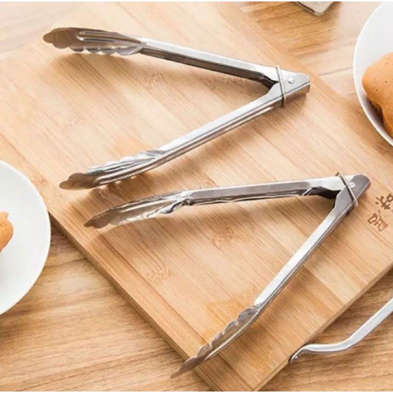 Jual Capitan Capit Kue Daging Sayur Sayuran Penjepit Makanan Dapur ...