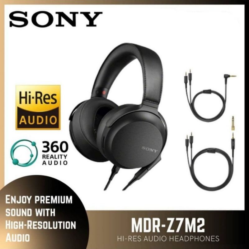 Jual Sony MDR-Z7M2 Hi-Res Sound Monitoring Headphones | Shopee Indonesia