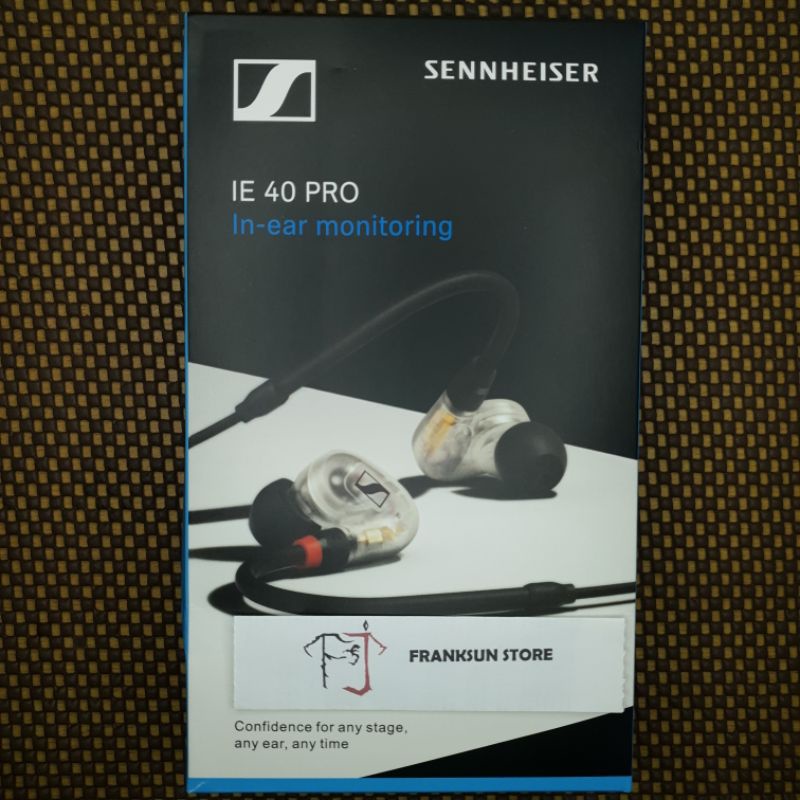 Jual Sennheiser IE 40 PRO molded in ear dynamic monitors | Shopee Indonesia