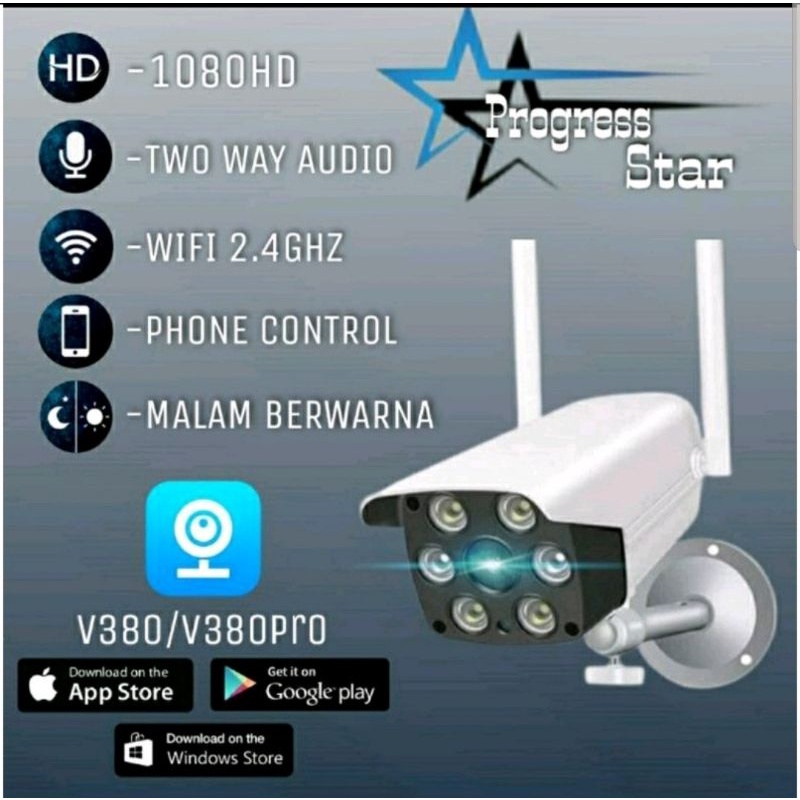 Jual Cctv Ip Camera Cctv Outdoor App V380 Wateeproof Infrared | Shopee ...