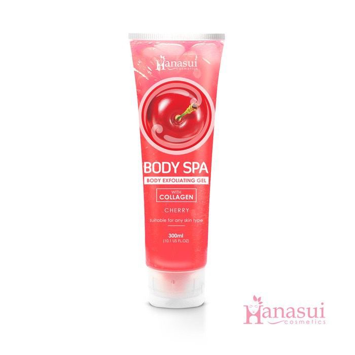 Jual HANASUI Body Spa Body Exfoliating Gel Series 300 ml Gel Wangi Pembersih Perontok Daki Tubuh ...