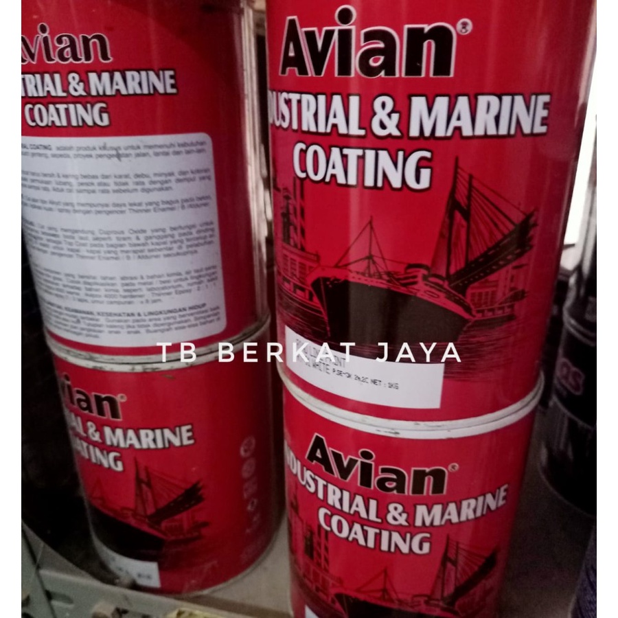 Jual CAT JALAN TROTOAR ROAD LINE PAINT AVIAN 1 KG - Biru | Shopee Indonesia