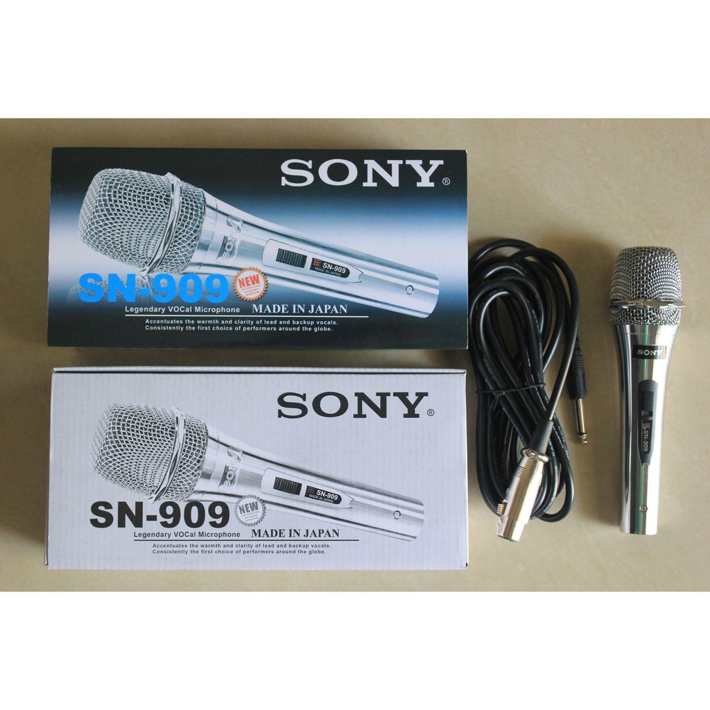 Jual Microphone/ mikrofon/ Mic/ Mik pake kabel Audio Vocal/ Sony Body ...