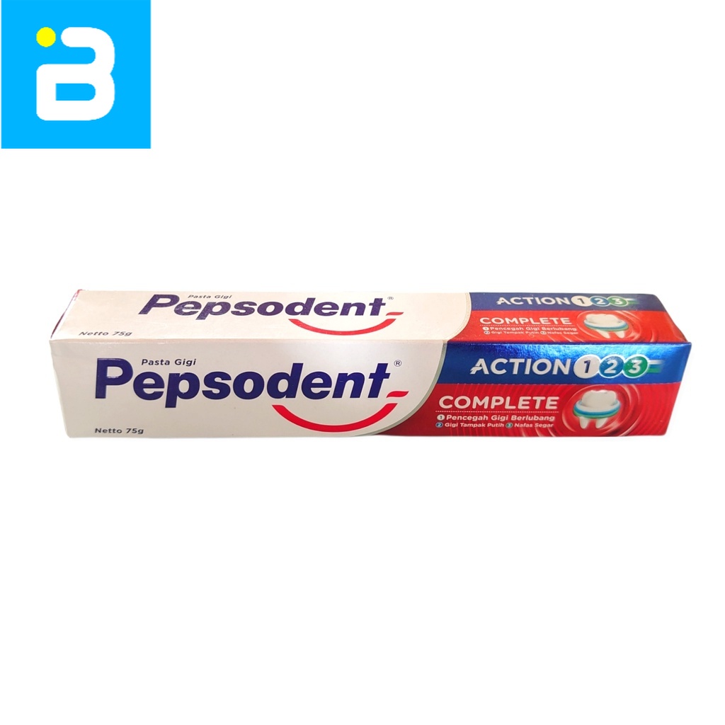 Jual Pepsodent Action 123 Complete 75 G | Shopee Indonesia
