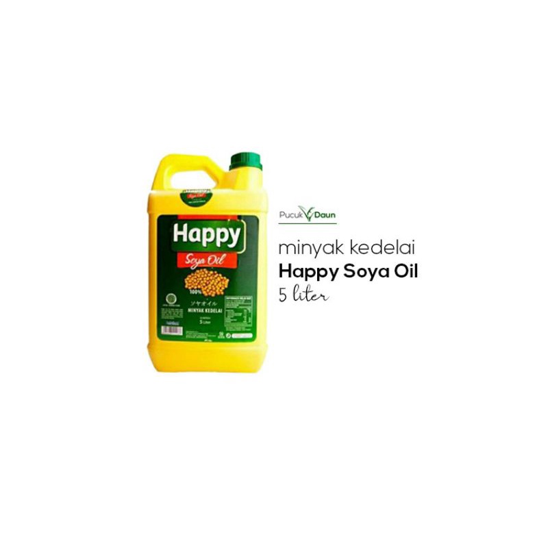 Jual Happy Soya Oil 5L | Shopee Indonesia