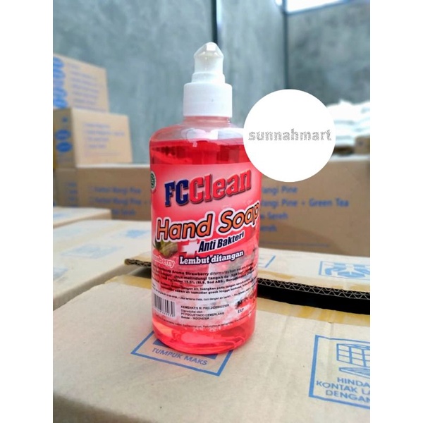 Jual Fc Clean Hand Soap 500 Ml Botol Pump Sabun Cuci Tangan Halal Mui