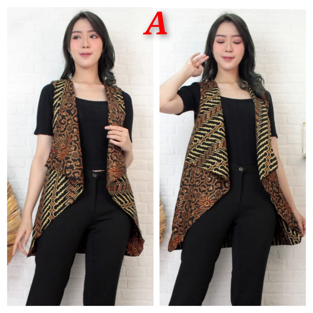 Jual Fenita bolero rompi batik bolak balik wanita | Shopee Indonesia