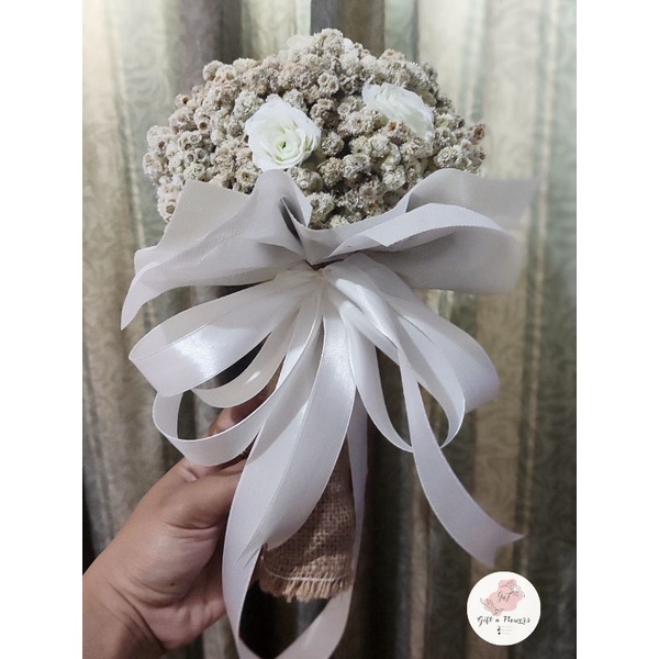 Jual Bucket bunga edelweis / Bouquet bunga prewedding / Buket ...