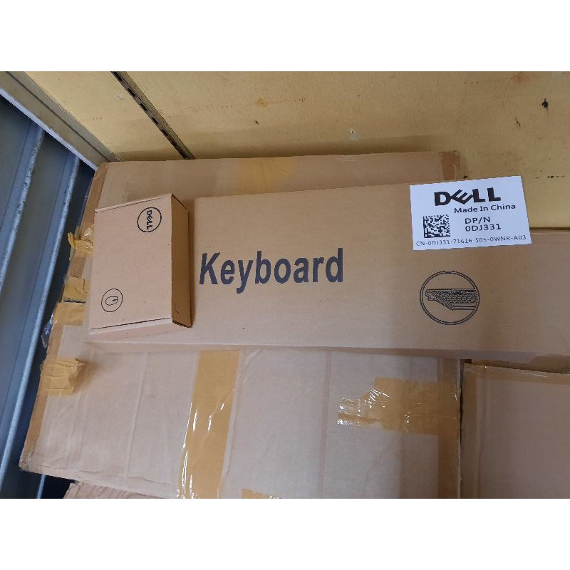 Jual Paket KEYBOARD MOUSE DELL Kabel USB new | Shopee Indonesia