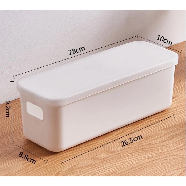 Jual TAMA WHITE AESTHETIC CONTAINER STORAGE/ Box mainan, baju/wadah ...