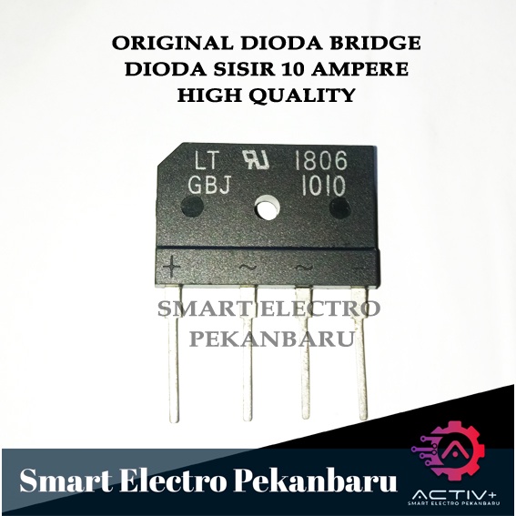Jual ORIGINAL DIODA SISIR 10A DIODA BRIDGE DIODE 1010 10AMPERE DIODE ...