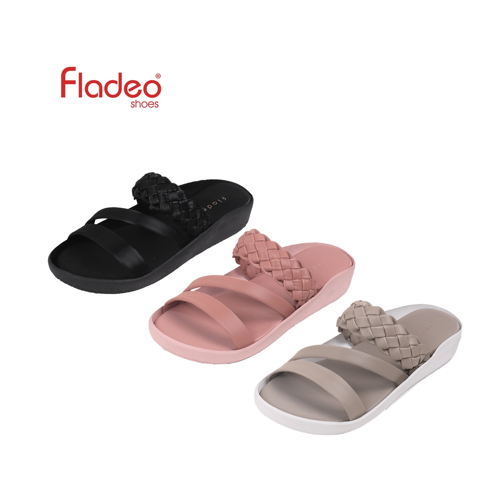 Jual Fladeo C22/LDS555-2RA/Sandal Slide Wanita [ Slipper Sandals ...