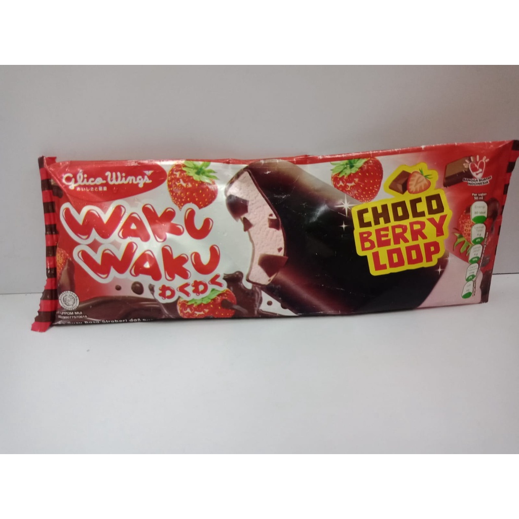 Jual Glico Waku Waku Ice Cream Loop 50 Ml | Shopee Indonesia