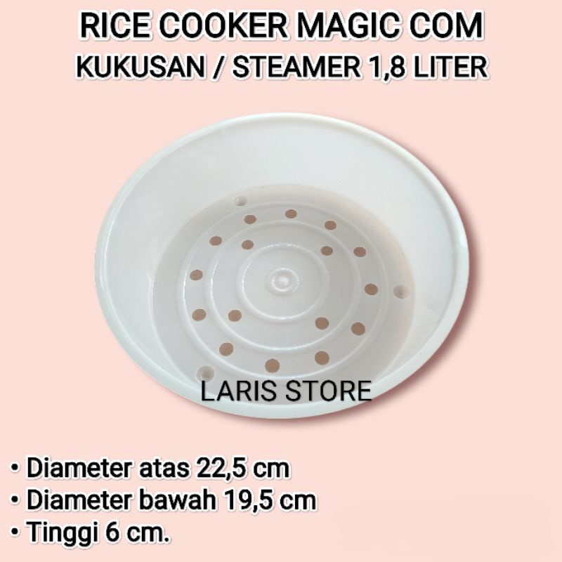 Jual KUKUSAN / STEAMER 1,8 LITER UNTUK MAGIC COM / RICE COOKER MIYAKO ...